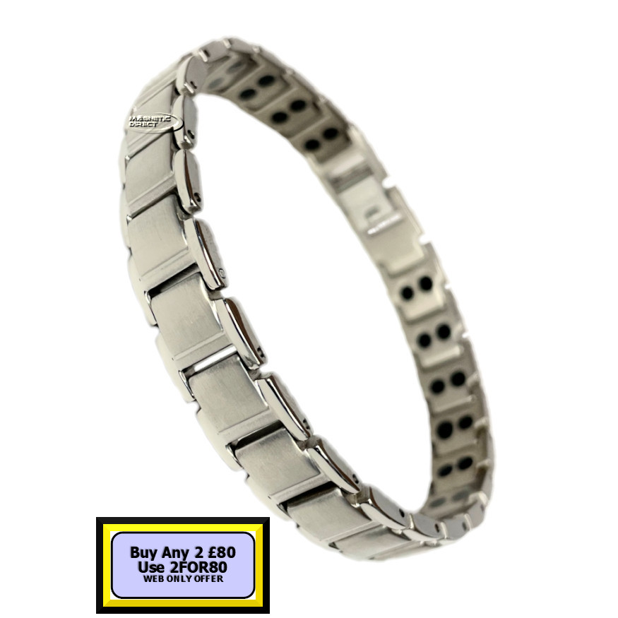 Titanium Magnetic Bracelet Double Magnet TD5 - Magnetic Direct